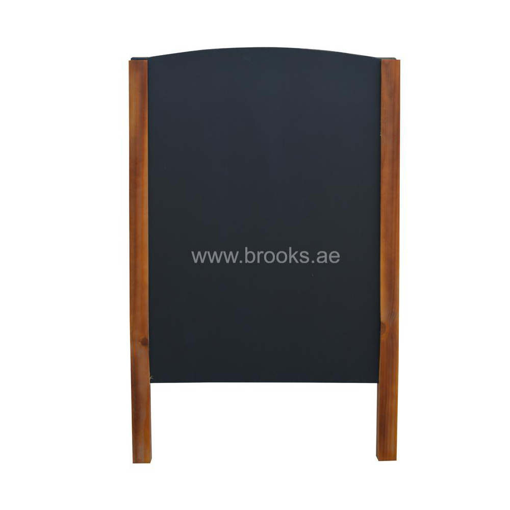 A-Frame Chalkboard Sign with Wooden Frame - BROOKS BINS